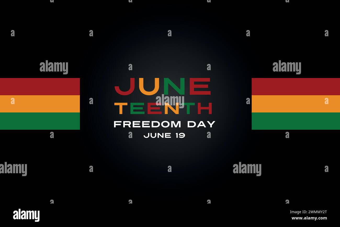 Juneteenth Freedom Day. June 19 African American Liberation Day. Black ...