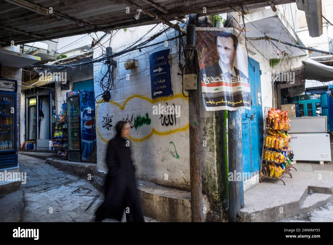 Syria, Arwad island, daily life Stock Photo - Alamy