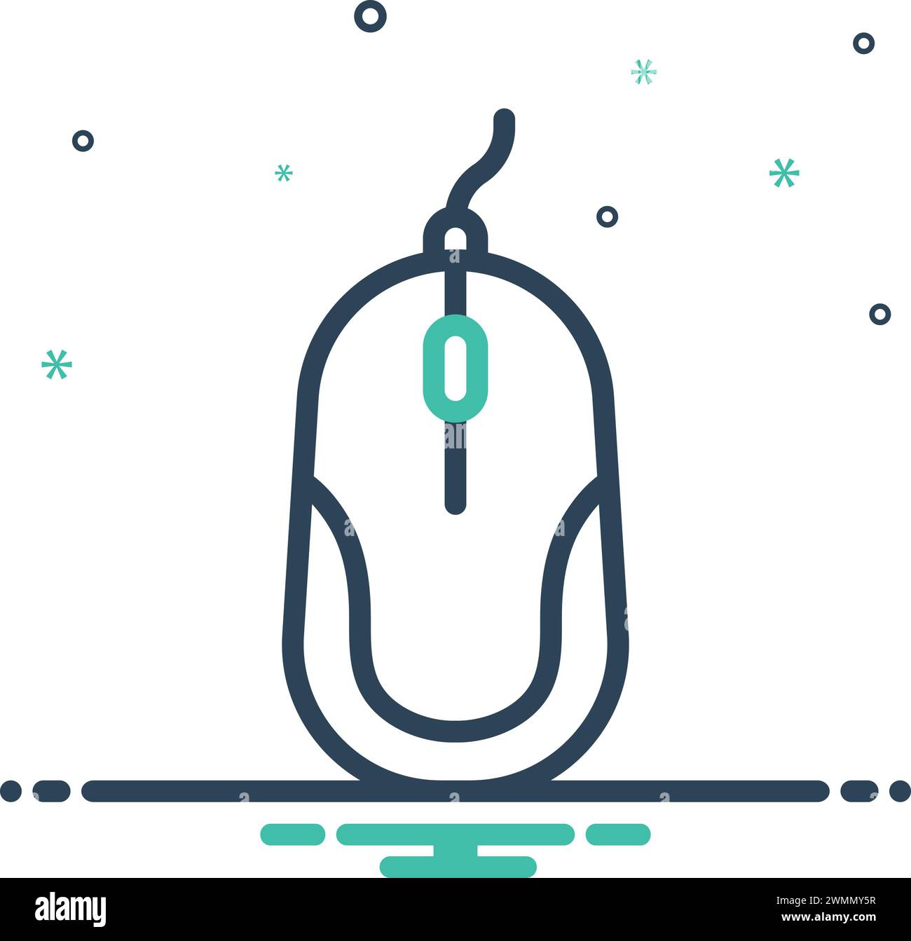 Icon for mouse,scroll Stock Vector Image & Art - Alamy