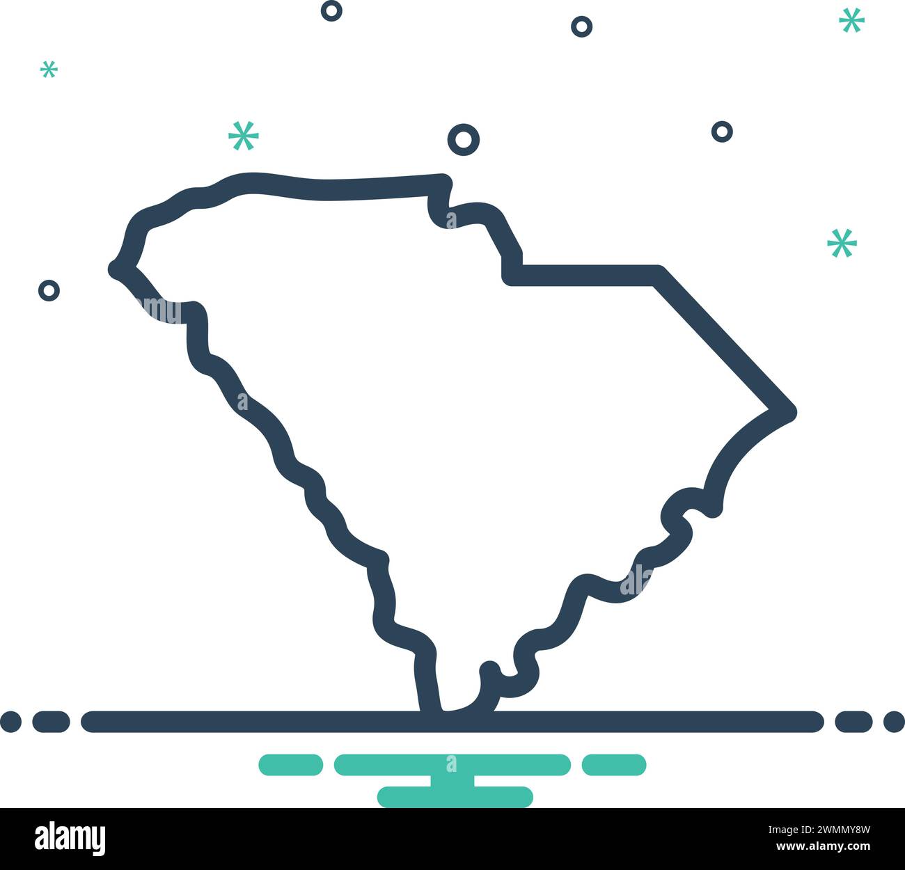 Charleston usa Stock Vector Images - Alamy