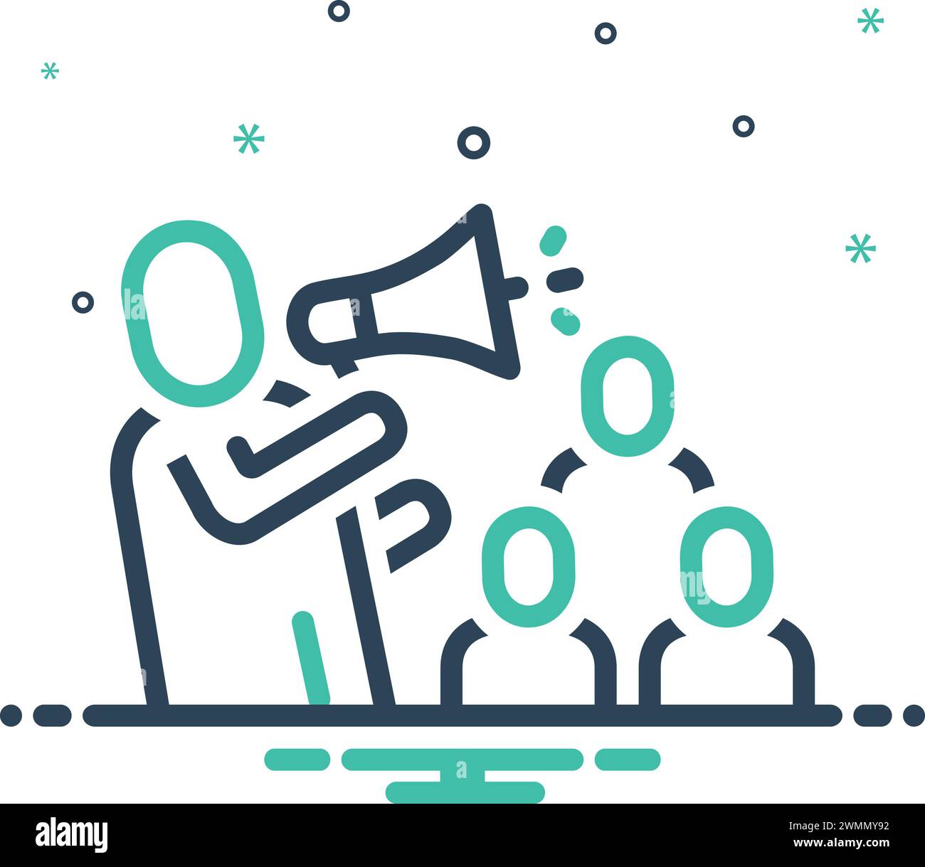 Icon for unified,marketing Stock Vector Image & Art - Alamy