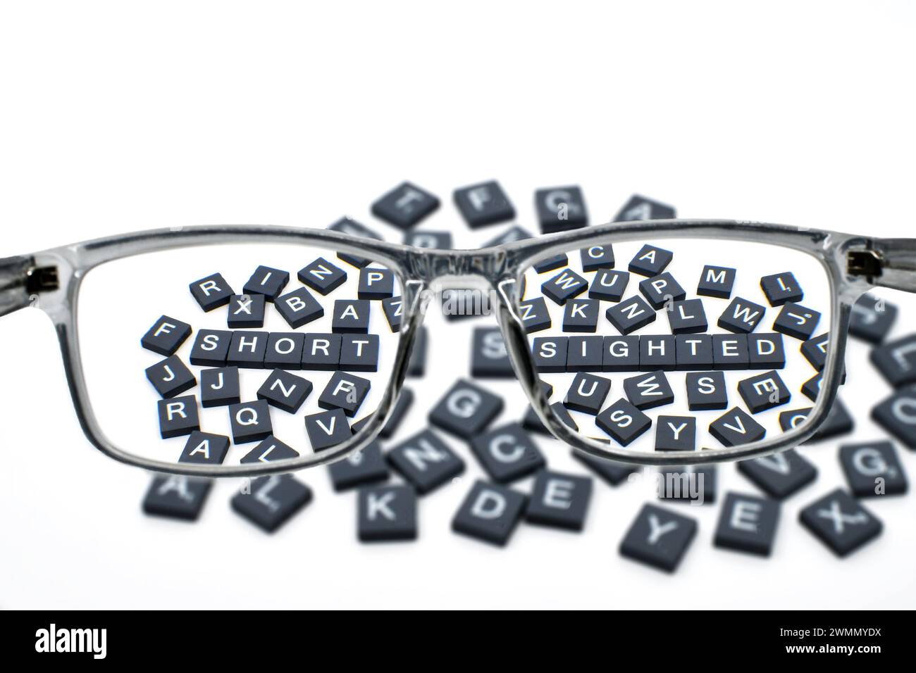 Myopia and corrected hi-res stock photography and images - Alamy