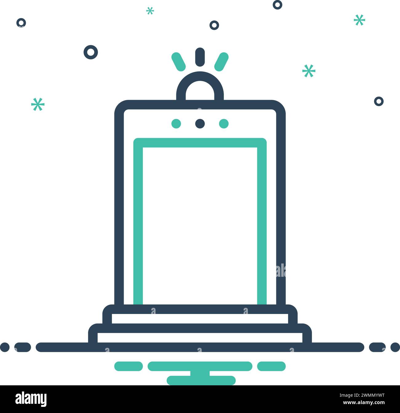 Icon for detector,metal detector Stock Vector Image & Art - Alamy