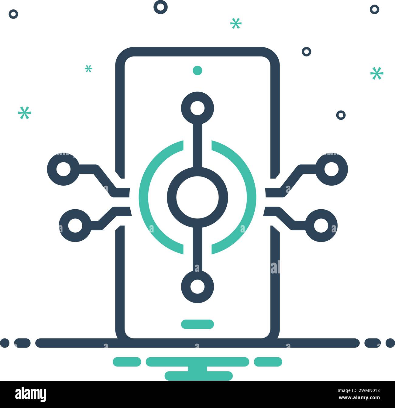 Robotics processing Stock Vector Images - Alamy
