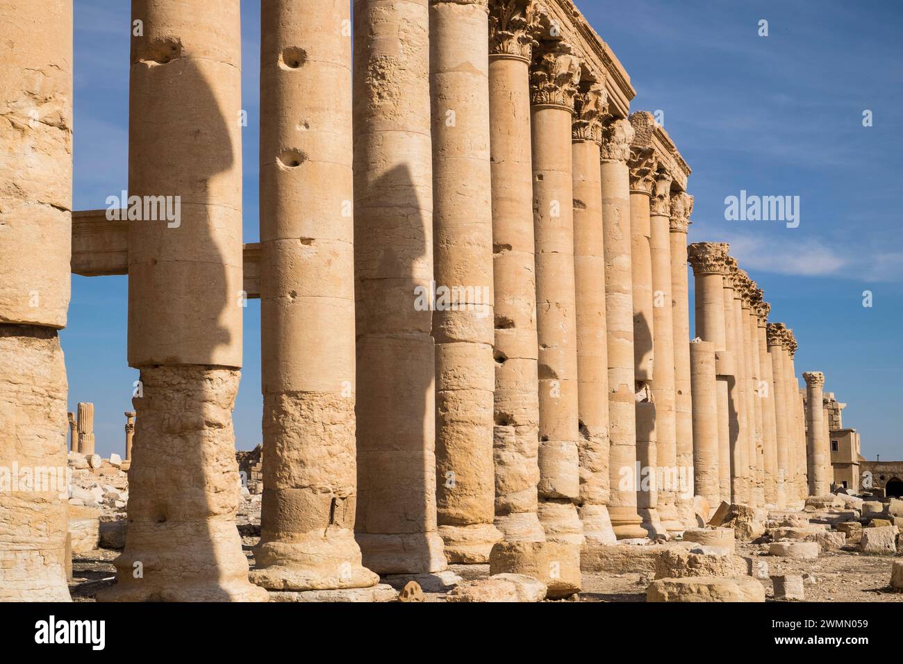 Syria, Palmyra, Ancient Ruins Stock Photo - Alamy