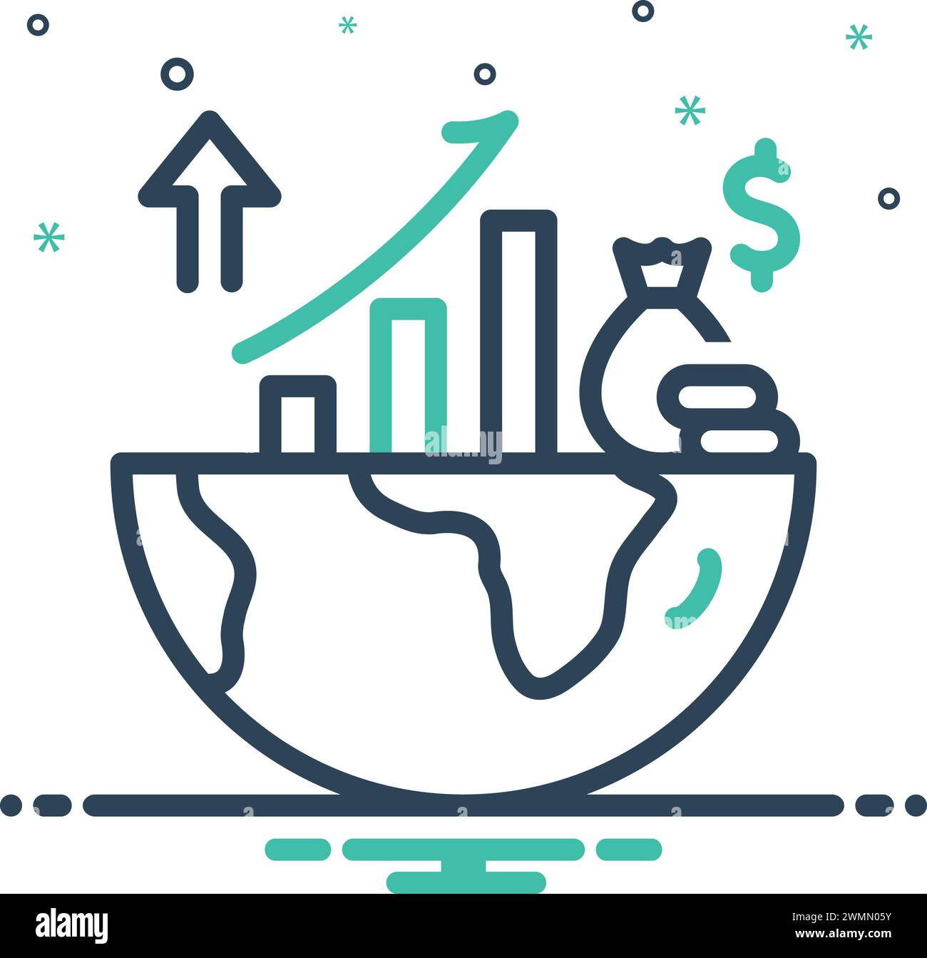 Icon for gdp,growth Stock Vector Image & Art - Alamy