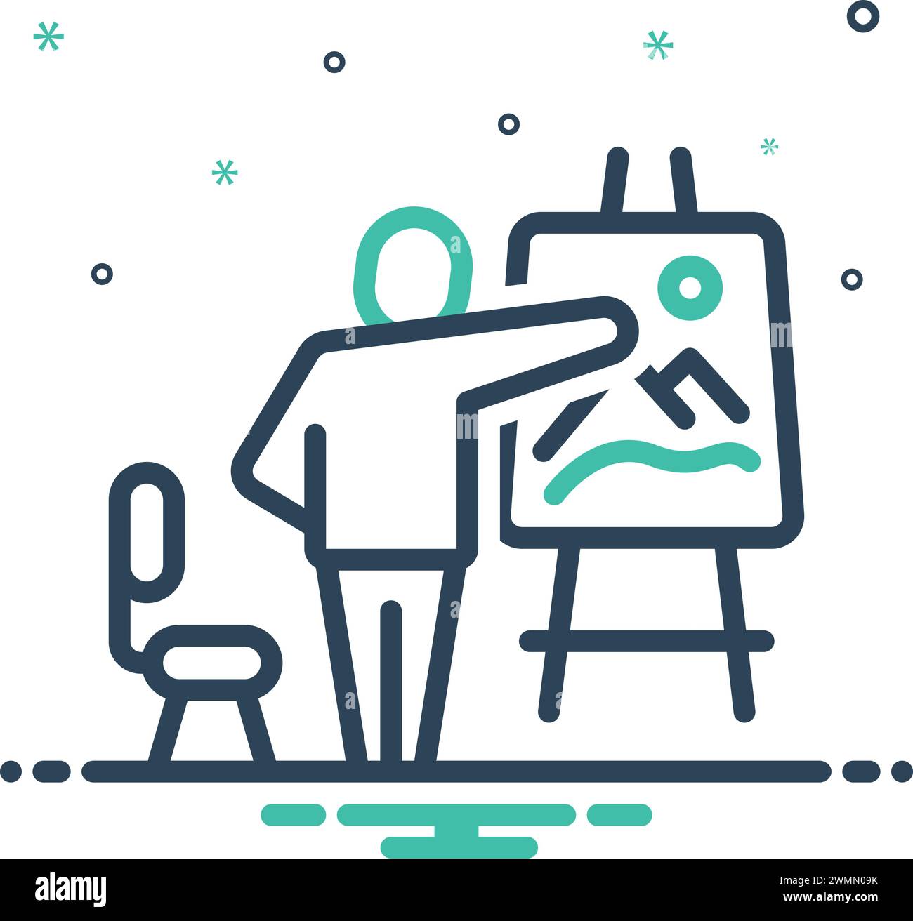 Icon for artists,artiste Stock Vector Image & Art - Alamy