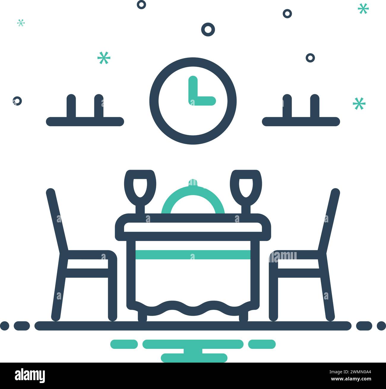 Icon for dinner,banquet Stock Vector Image & Art - Alamy