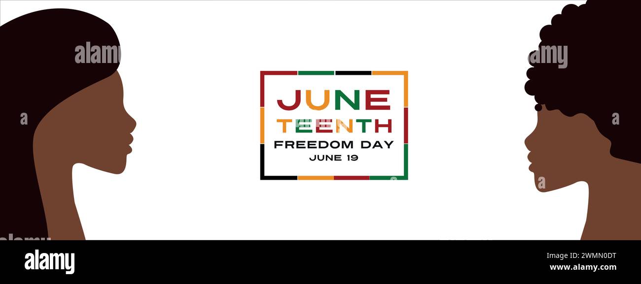Juneteenth Freedom Day. June 19 African American Liberation Day. Black ...