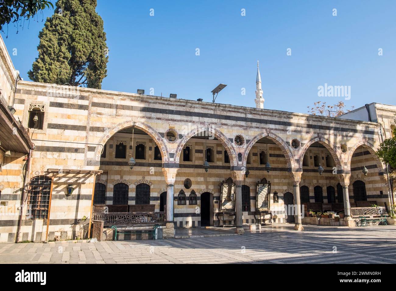 Syria, Damascus, Azem palace Stock Photo - Alamy