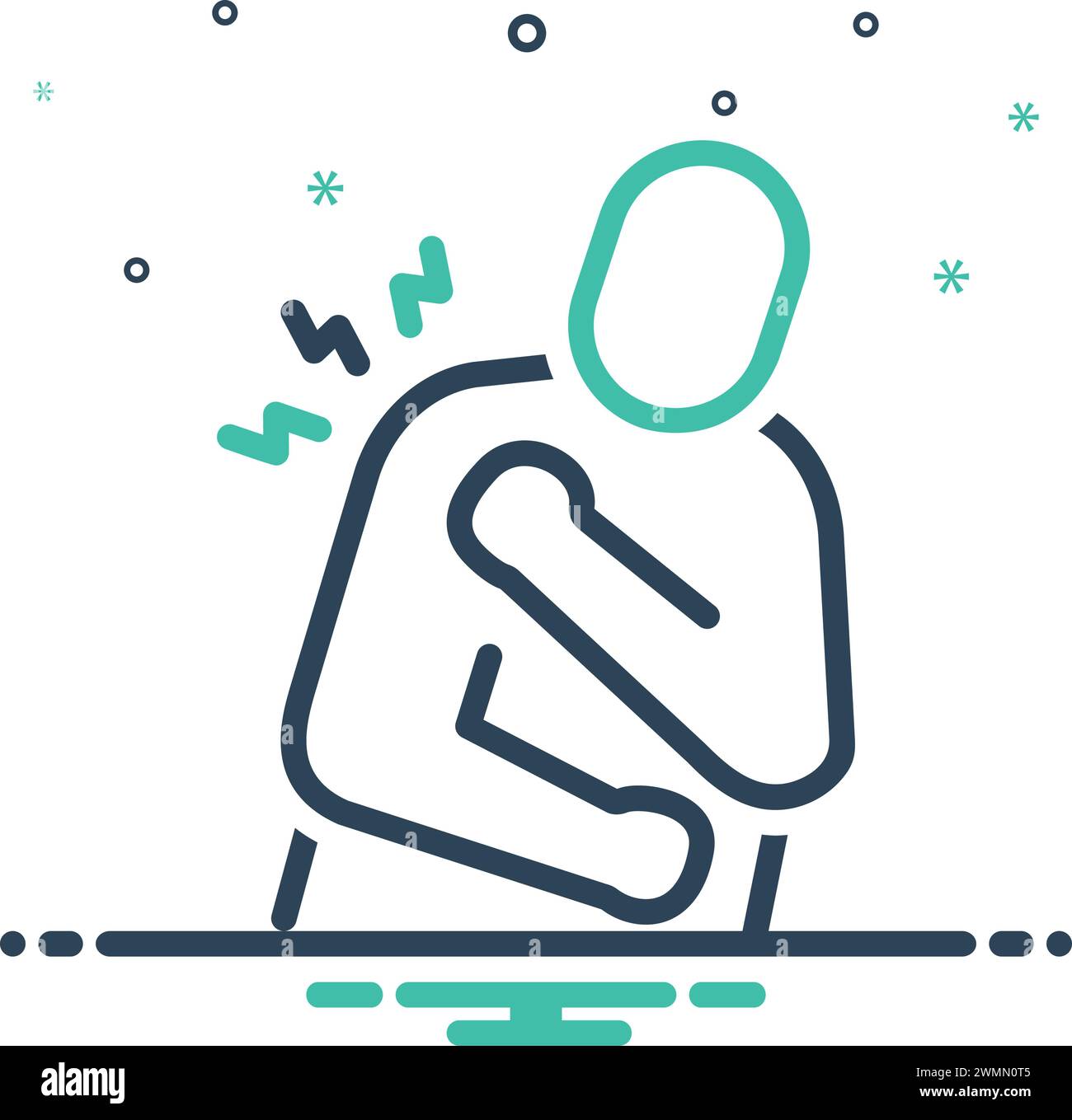 Icon for acute,pain Stock Vector Image & Art - Alamy