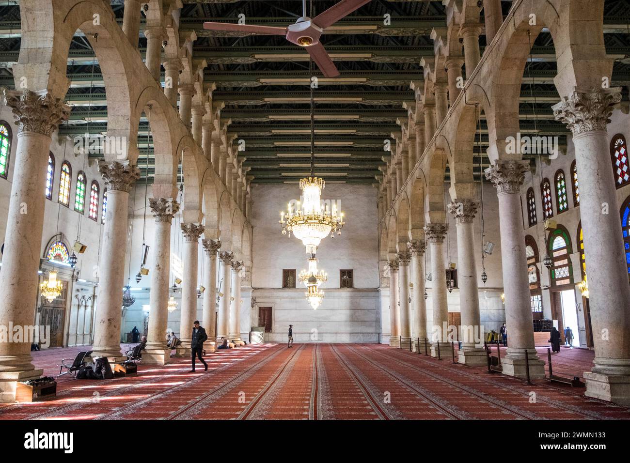Syria, Damascus, Umayyad Mosque Stock Photo - Alamy