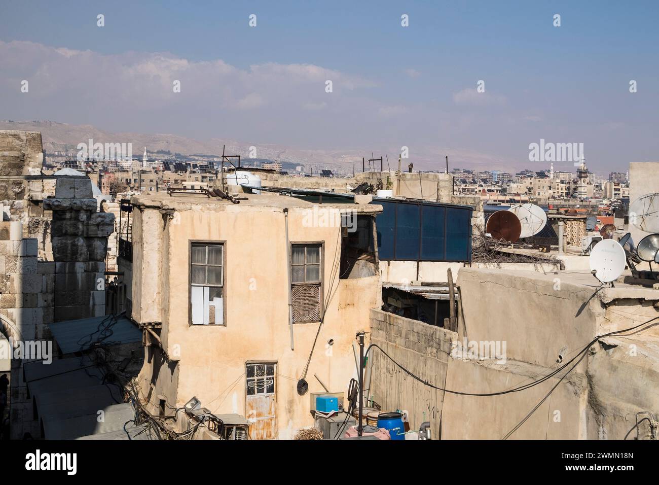 Damascus view hi-res stock photography and images - Alamy
