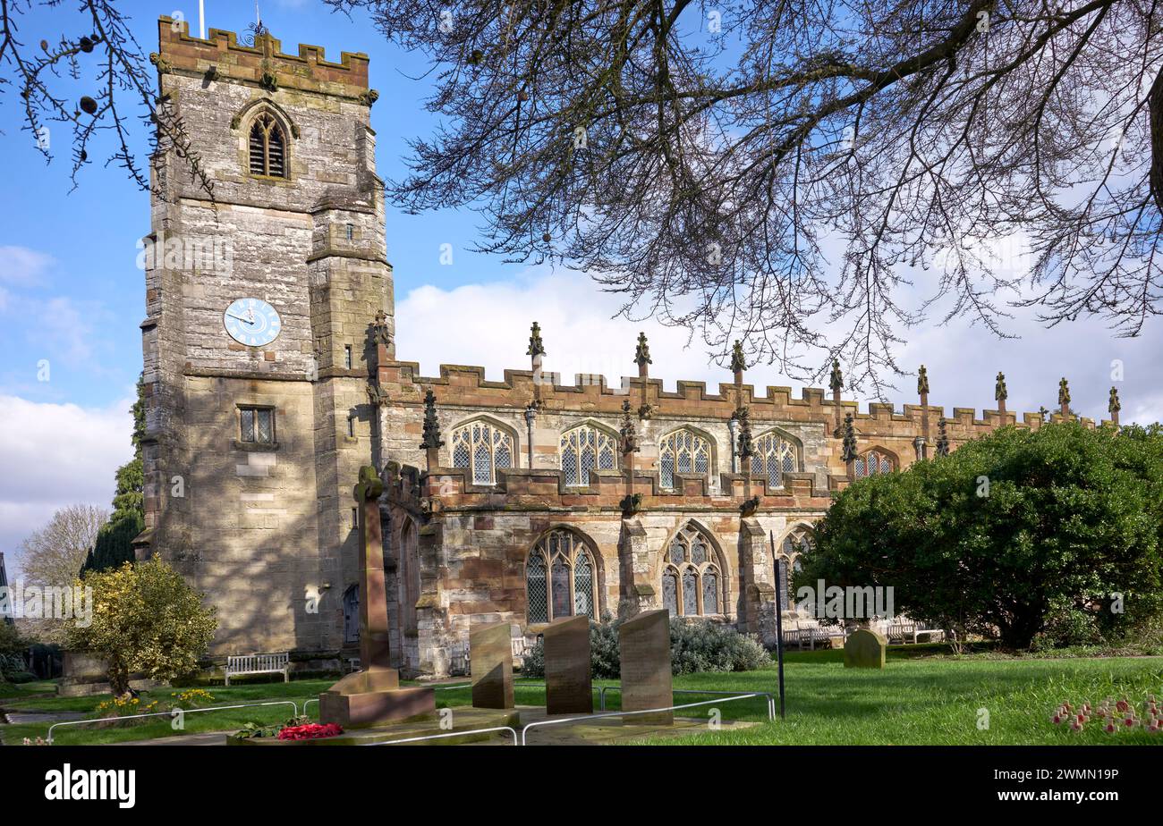 Parish Church of England Knowle, Solihull, West Midlands, England, UK ...