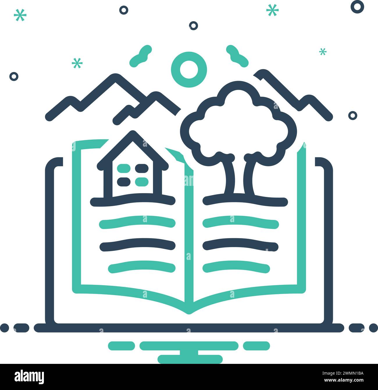 Icon for tale,narrative Stock Vector Image & Art - Alamy