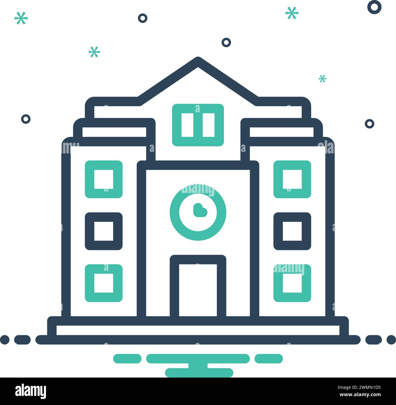 Icon for hs,school Stock Vector Image & Art - Alamy