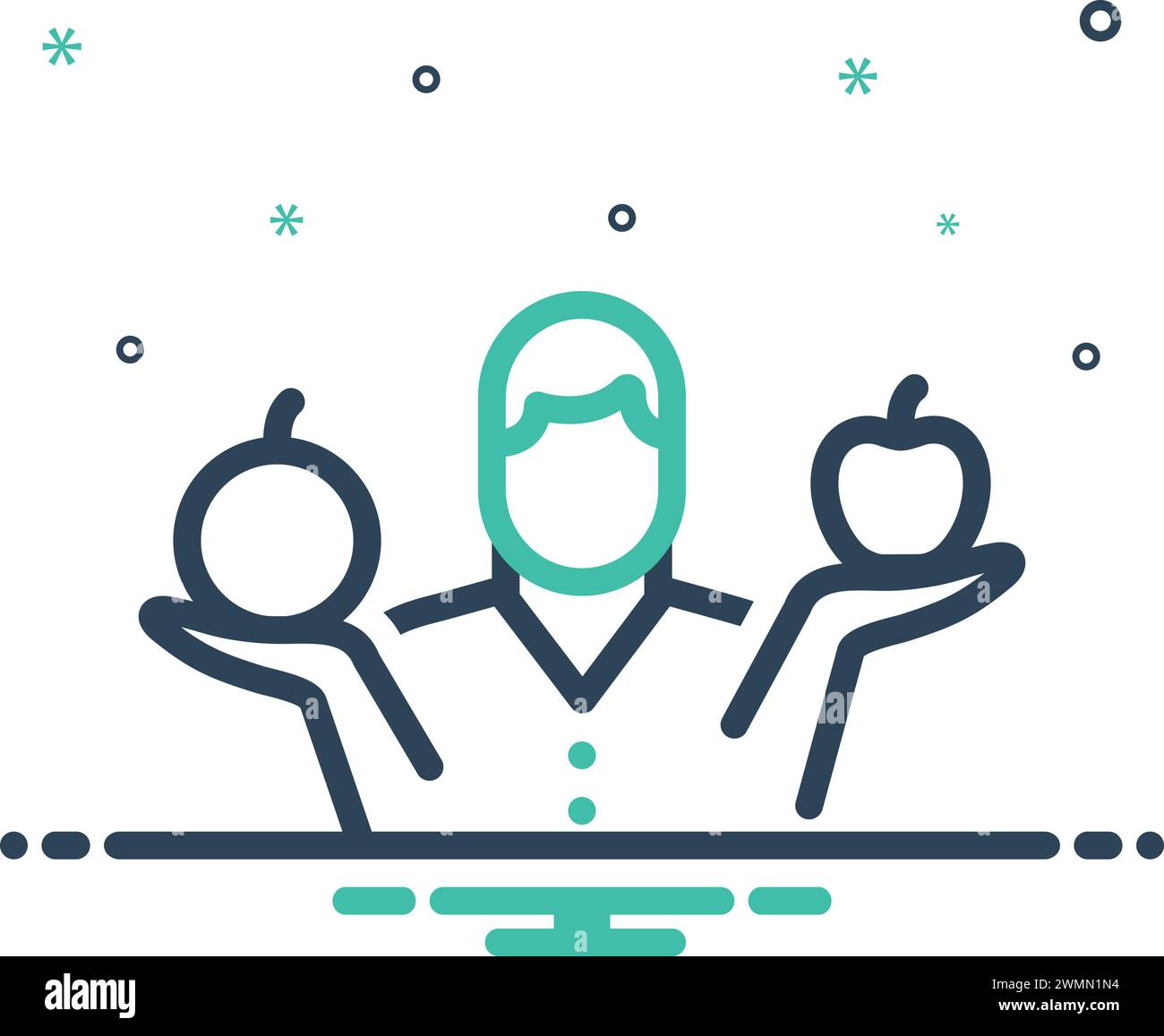 Icon for comparing,comparison Stock Vector Image & Art - Alamy