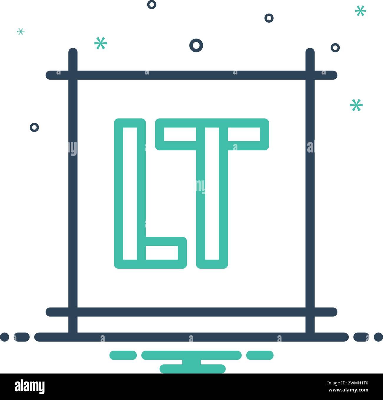 Lt monogram hi-res stock photography and images - Alamy