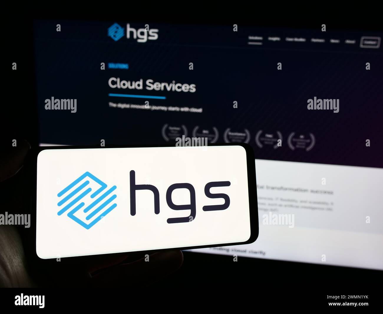 Hgs logo hi-res stock photography and images - Alamy