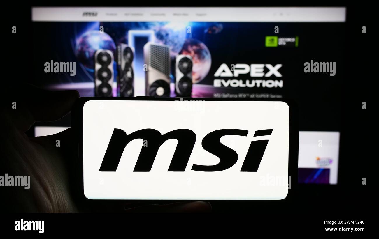 Msi technology logo hi-res stock photography and images - Alamy