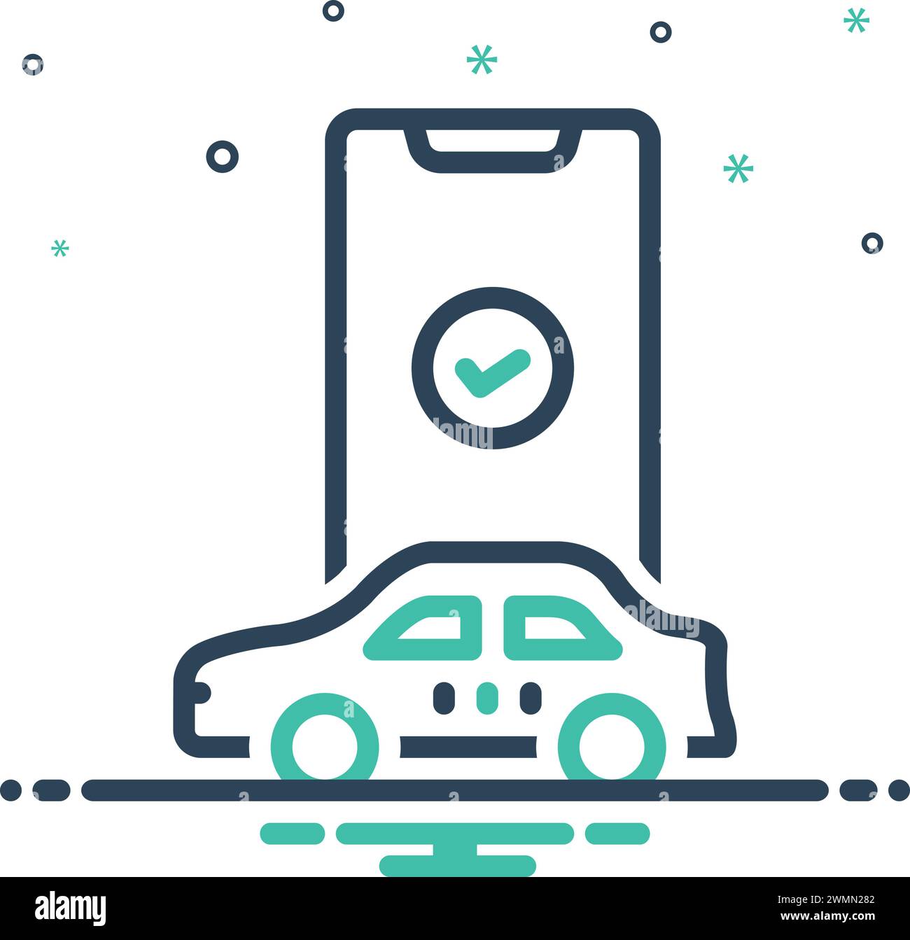 Bookings icon Stock Vector Images - Alamy