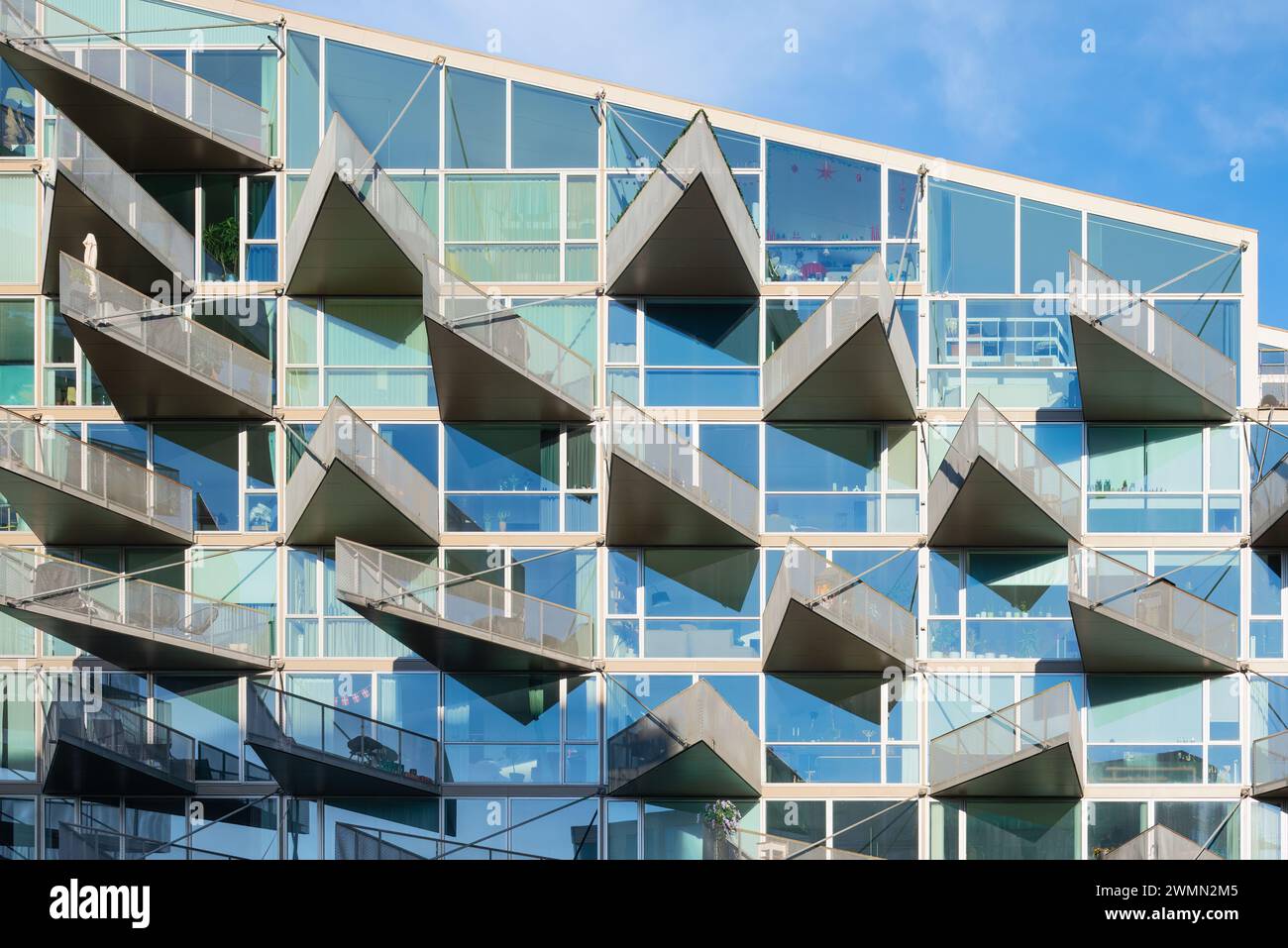 Copenhagen, Denmark - VM Houses by BIG (Bjarke Ingels Group) and JDS ...