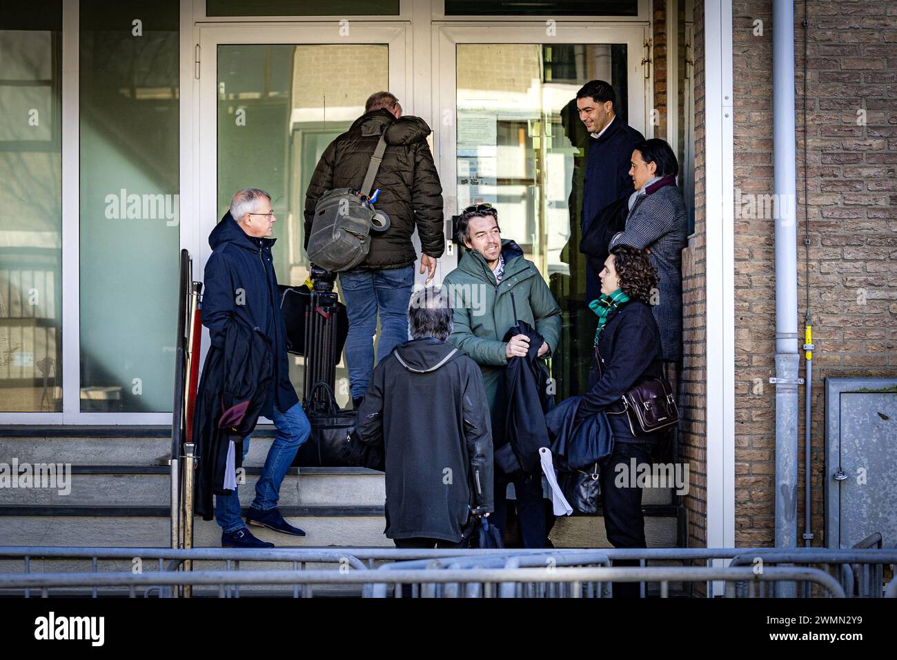 AMSTERDAM - Lawyers Juriaan de Vries, Daan Wijburg, Nico Meijering ...