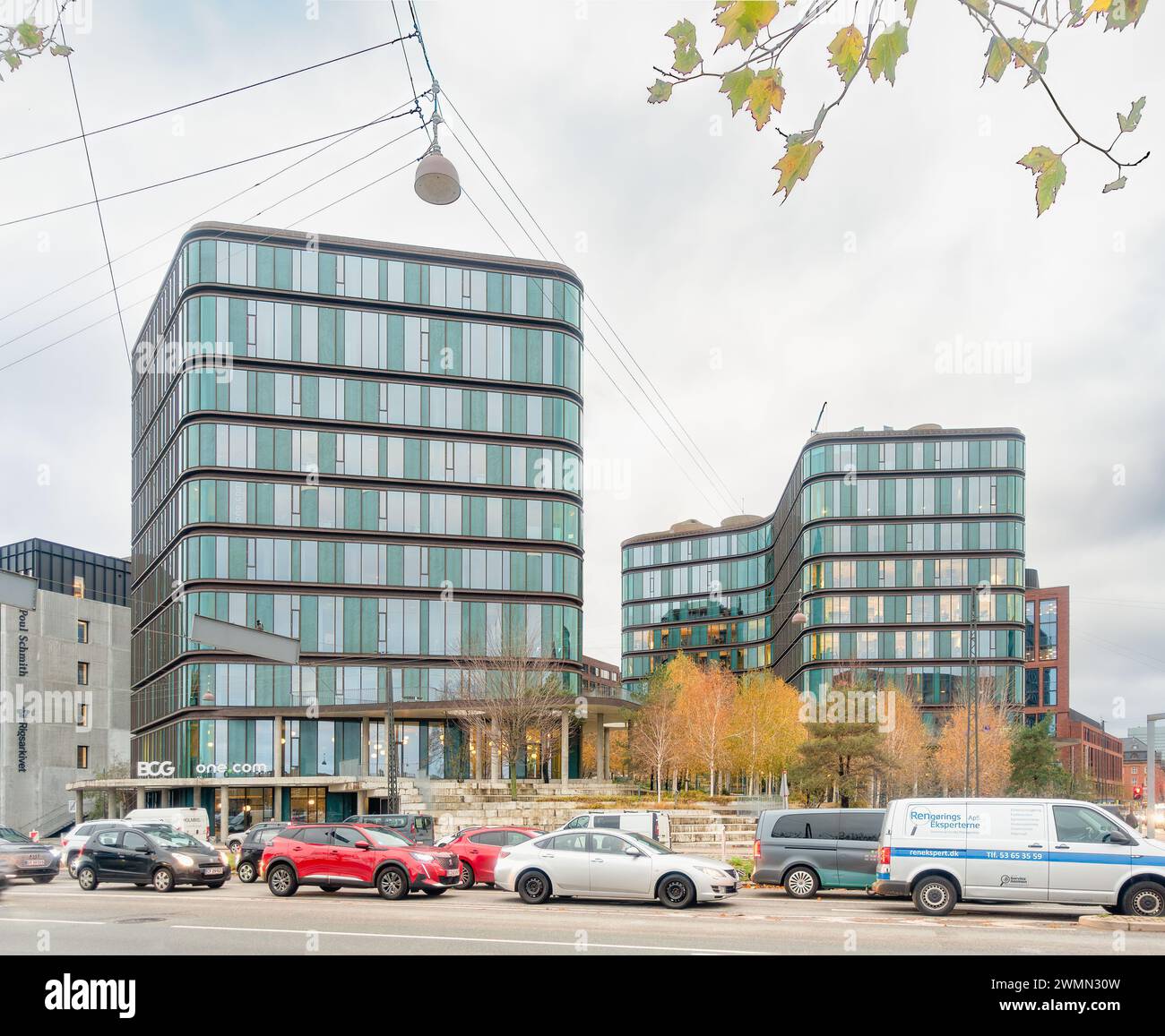 Copenhagen / Denmark - SEB Bank headquarters by Lundgaard & Tranberg ...