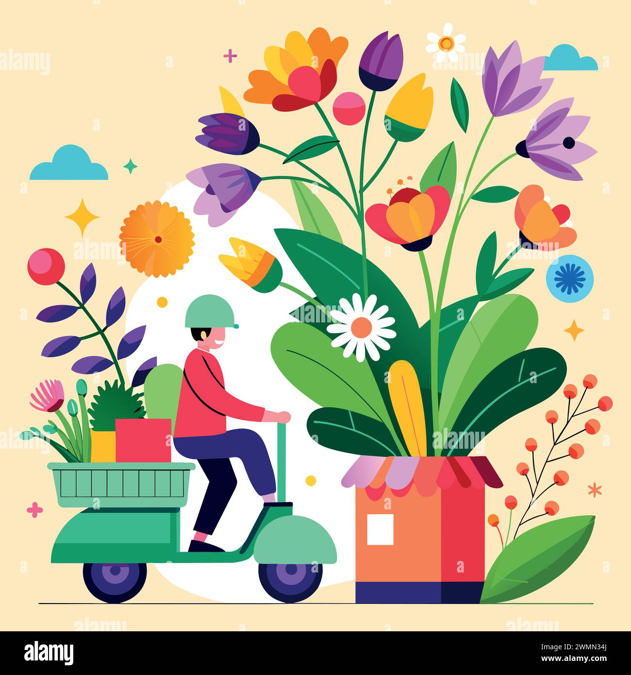 Approach to fashion design Stock Vector Images - Alamy