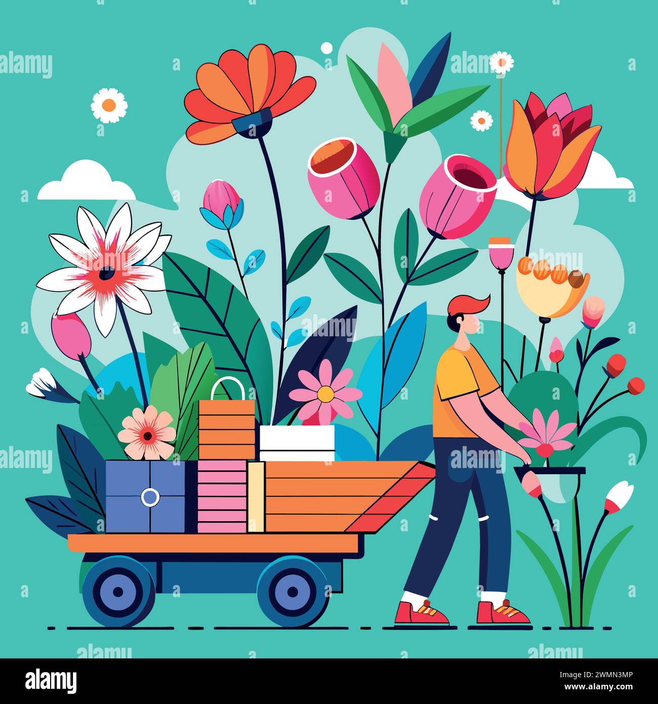 Approach to fashion design Stock Vector Images - Alamy