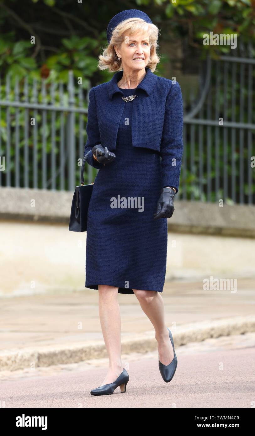 Penelope Knatchbull, Countess Mountbatten of Burma attends a ...