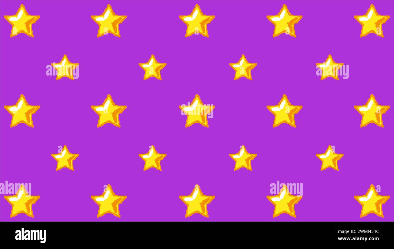 Star pixel video game play hi-res stock photography and images - Alamy