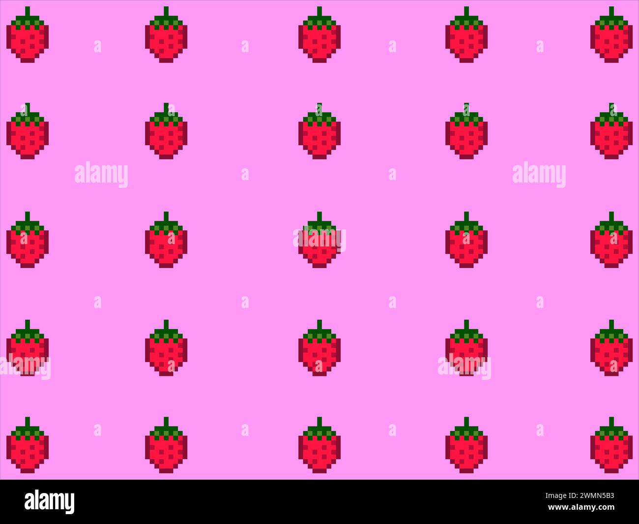 Pixel raspberry Stock Vector Images - Alamy