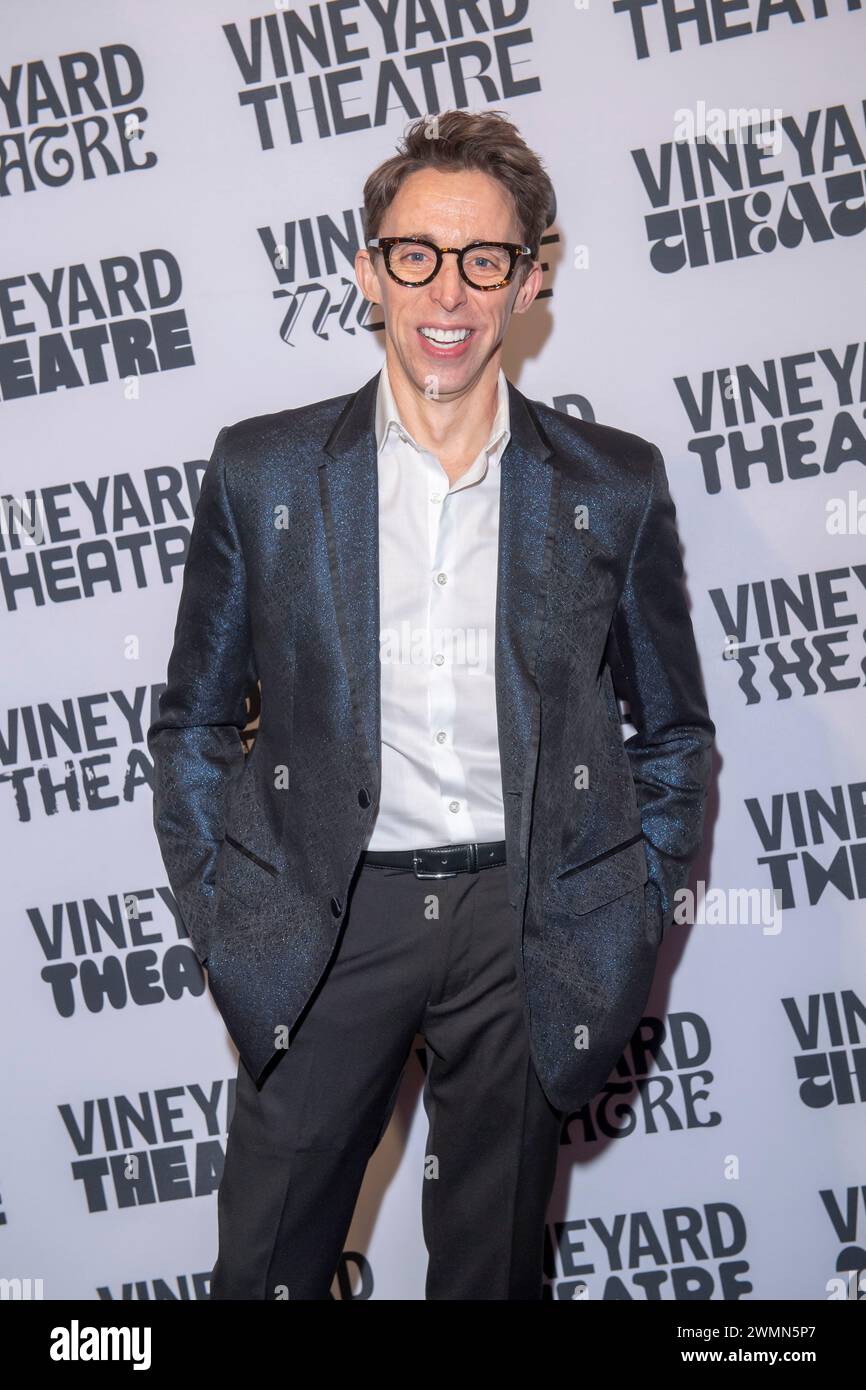 New York, United States. 26th Feb, 2024. Kevin Cahoon attends the ...