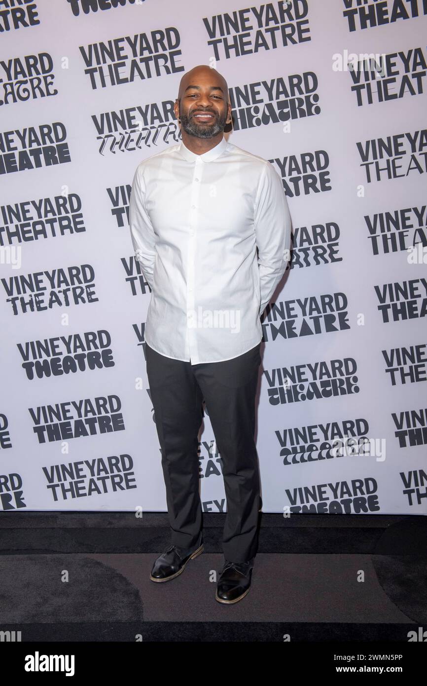 New York, United States. 26th Feb, 2024. Brian Victor Dixon attends the ...