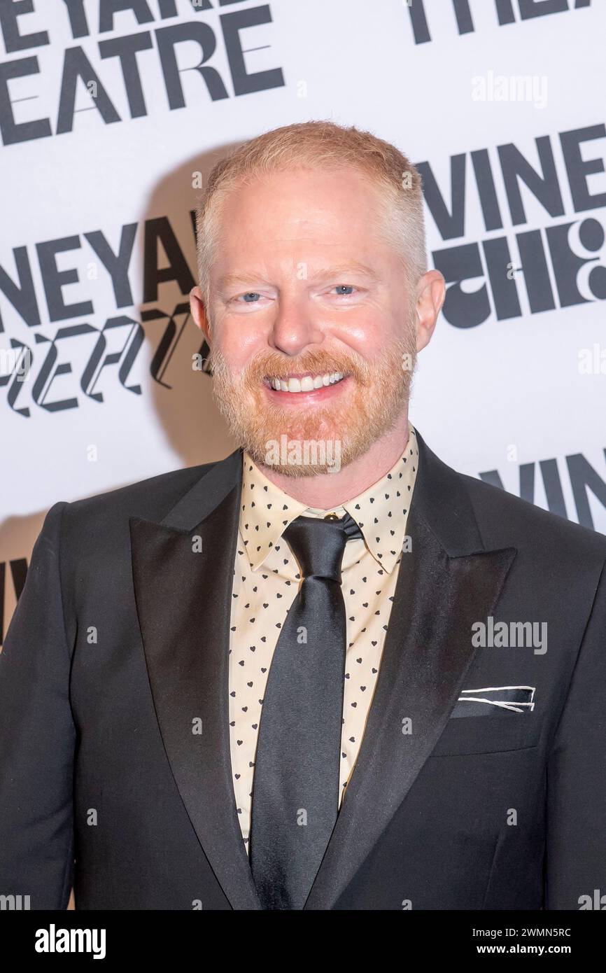 New York, United States. 26th Feb, 2024. Jesse Tyler Ferguson attends ...