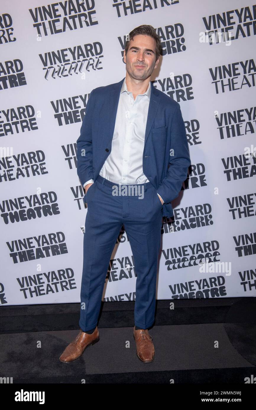 New York, United States. 26th Feb, 2024. Haskell King attends the ...