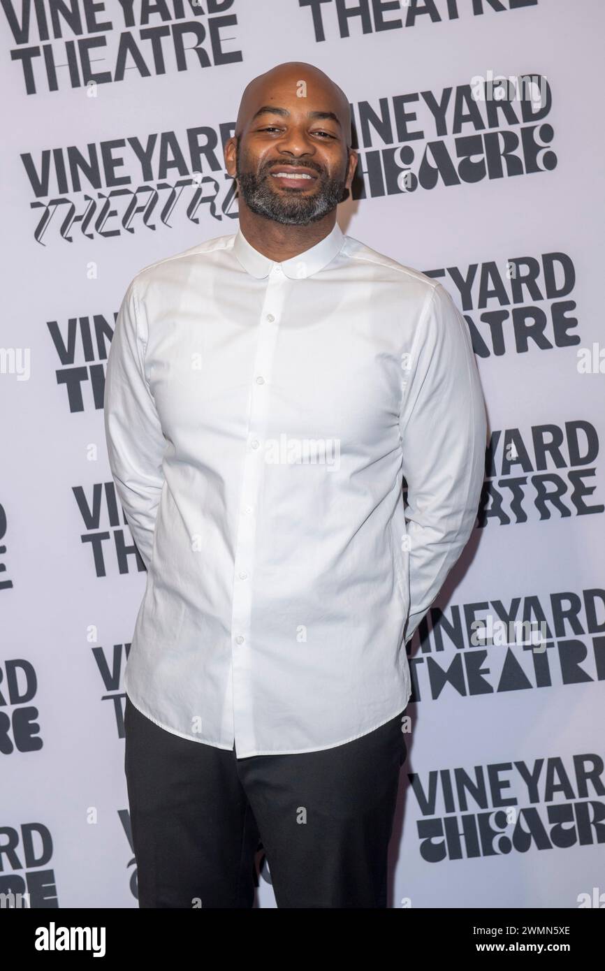 New York, United States. 26th Feb, 2024. Brian Victor Dixon attends the ...