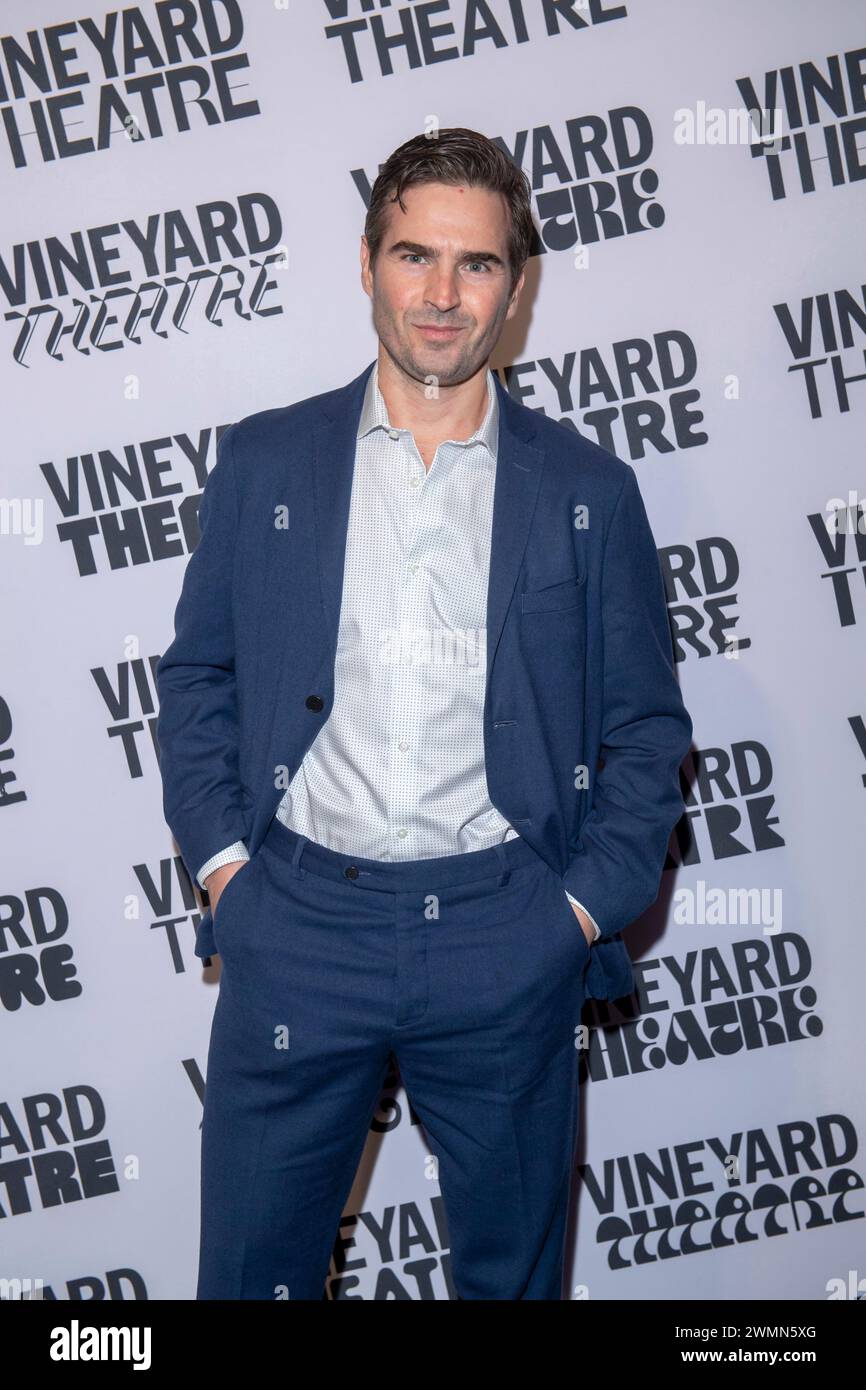 New York, United States. 26th Feb, 2024. Haskell King attends the ...