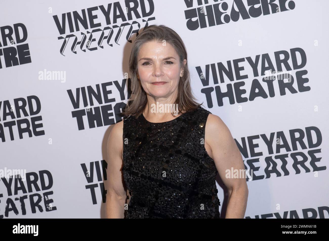 New York, United States. 26th Feb, 2024. Kathryn Erbe attends the ...