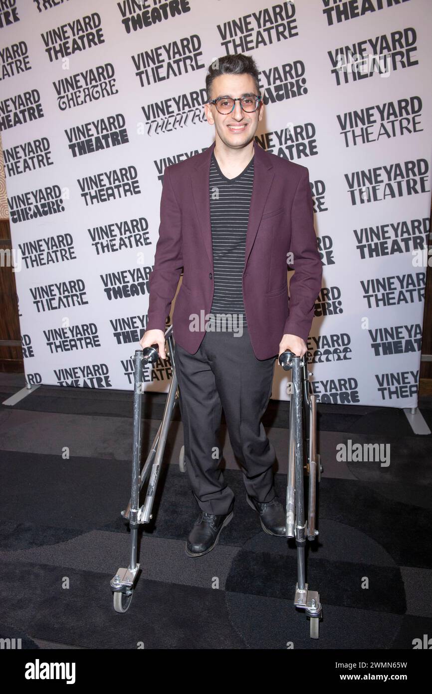 New York, United States. 26th Feb, 2024. Ryan J. Haddad attends the ...