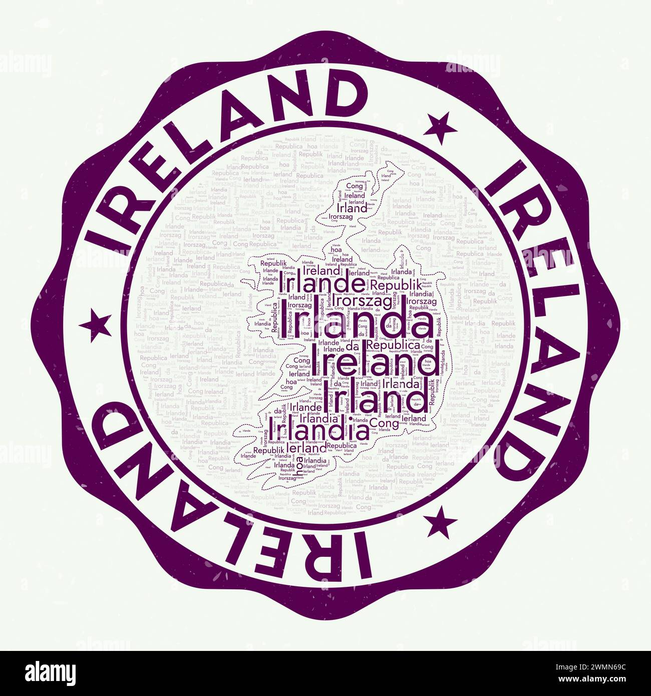 Irish word Stock Vector Images - Alamy