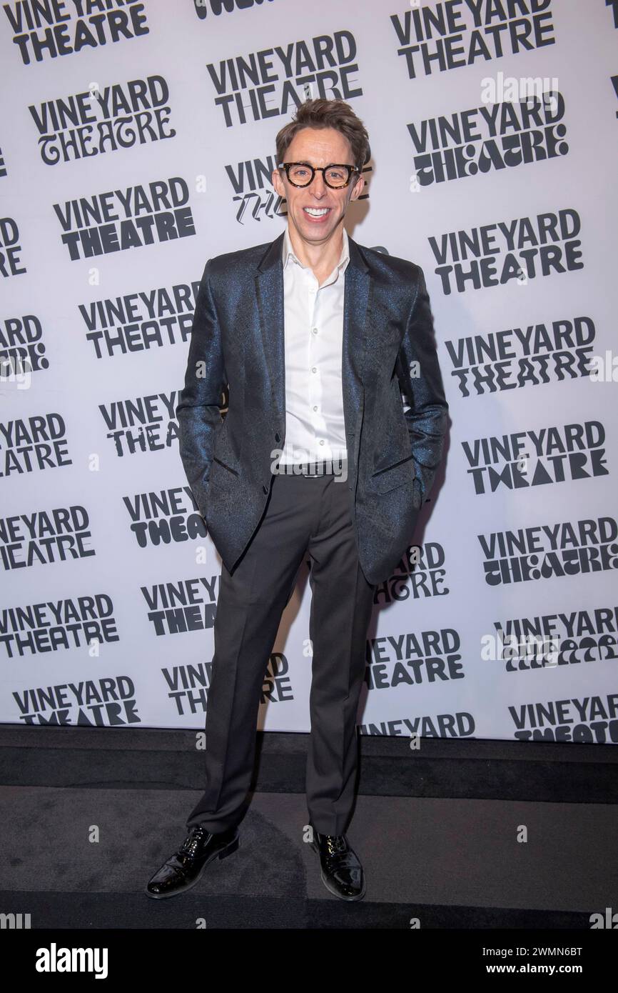 New York, United States. 26th Feb, 2024. Kevin Cahoon attends the ...