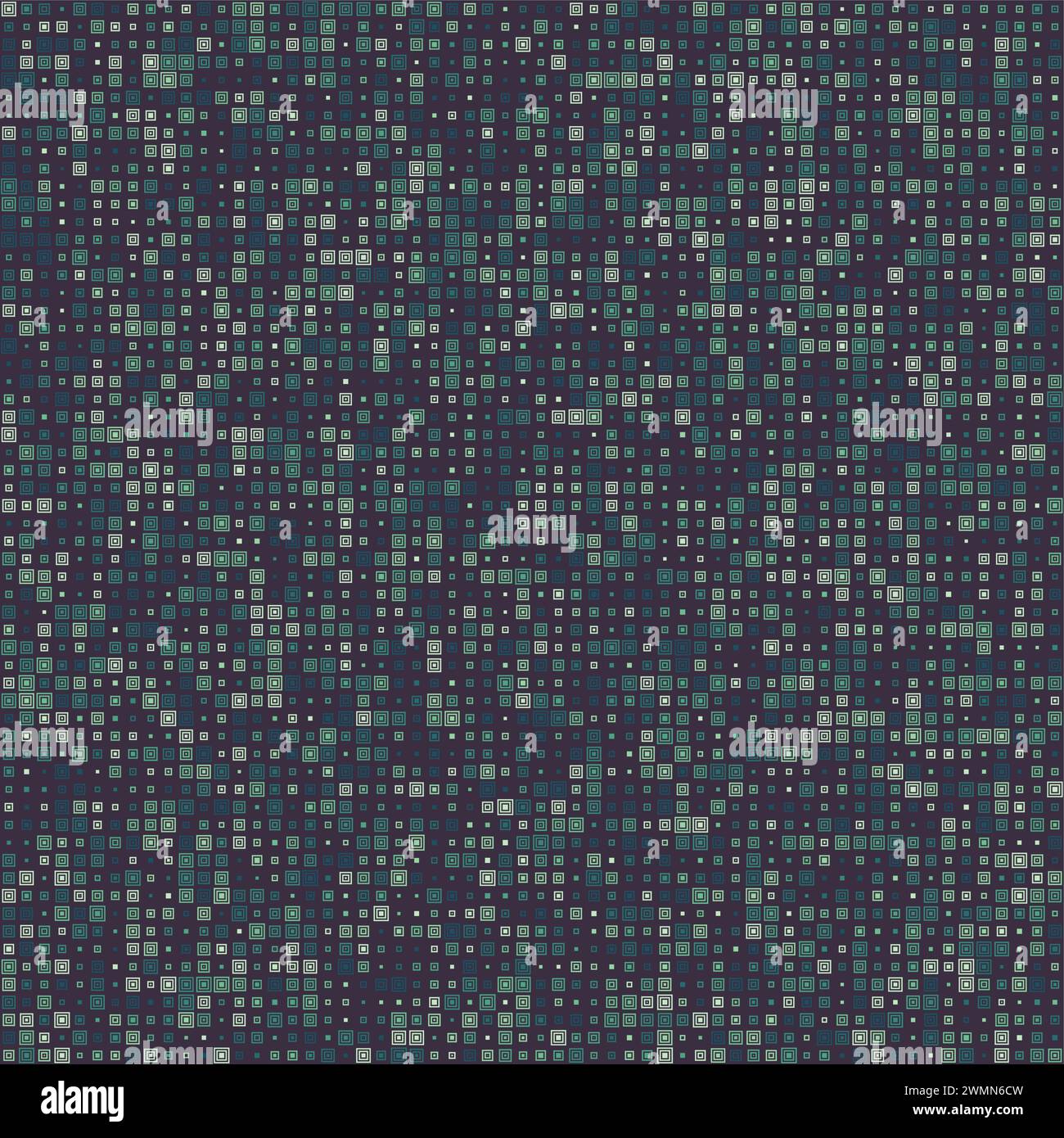 Abstract geometric design. Stacked square frames in multiple colors ...