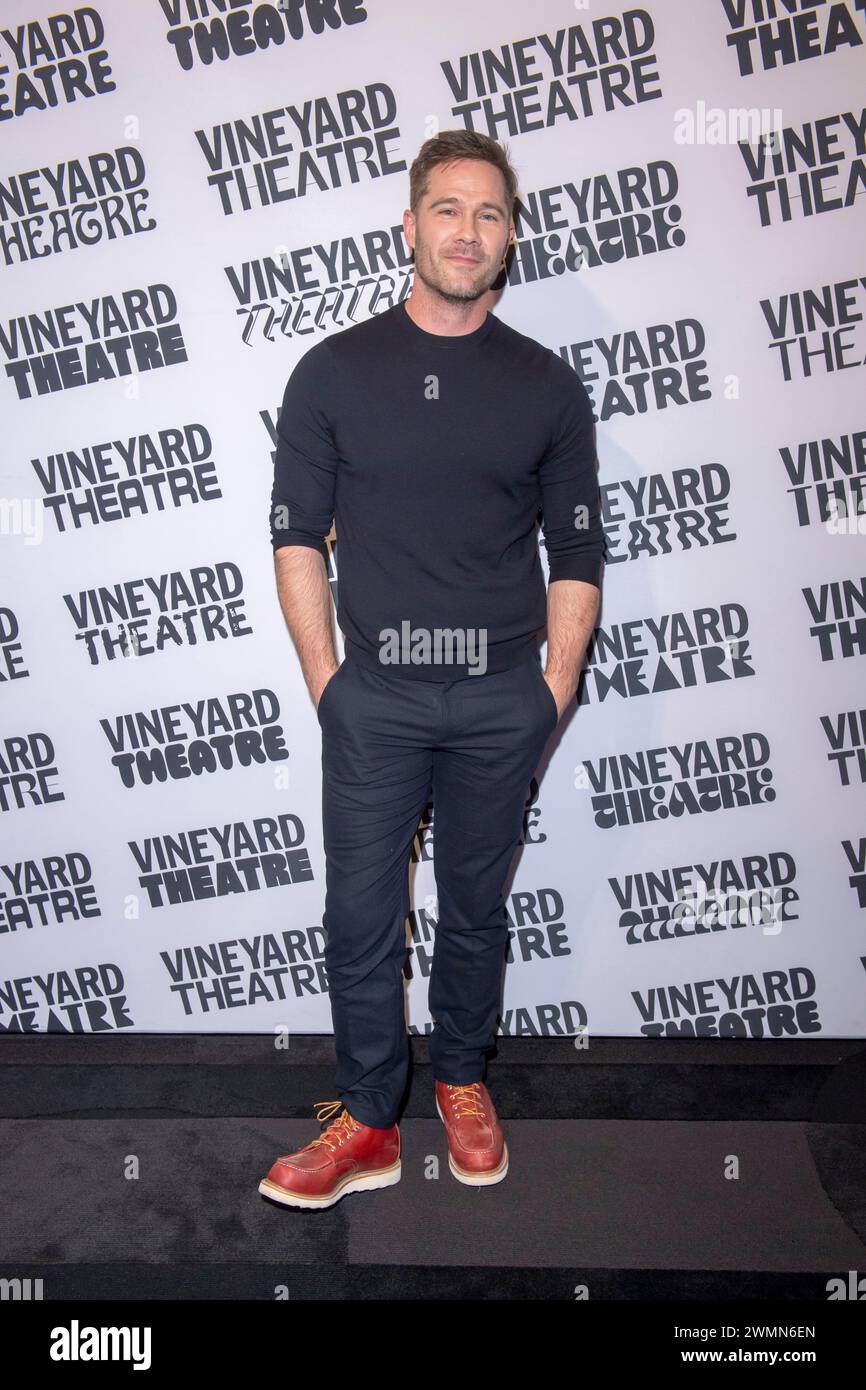 New York, United States. 26th Feb, 2024. Luke Macfarlane attends the ...