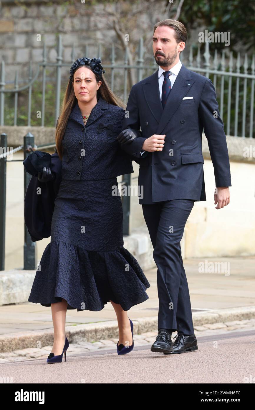 Princess Nina of Greece and Denmark and Prince Philippos of Greece and ...
