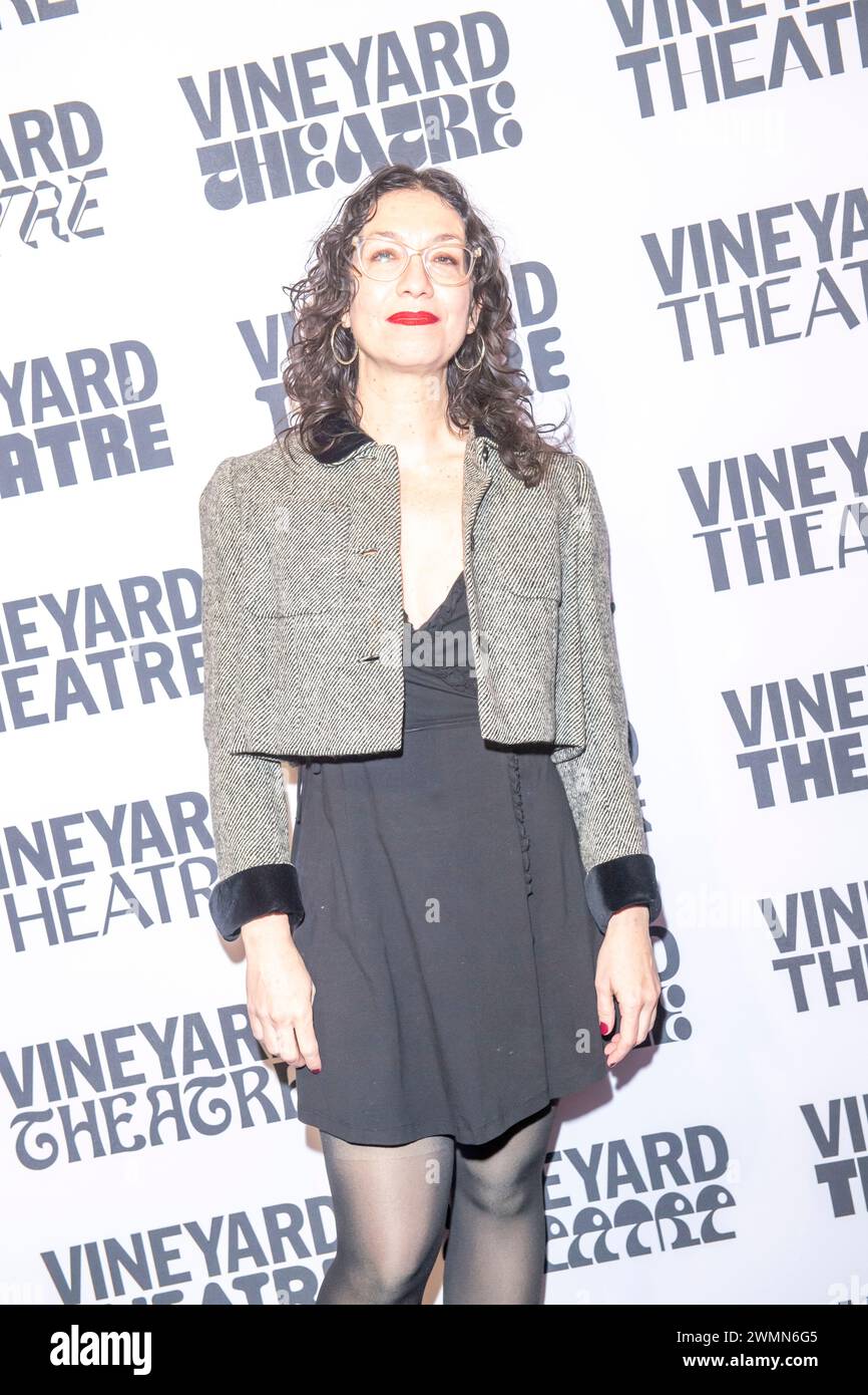 New York, United States. 26th Feb, 2024. Sarah Gancher attends the ...