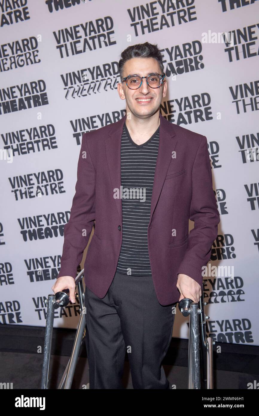 New York, United States. 26th Feb, 2024. Ryan J. Haddad attends the ...