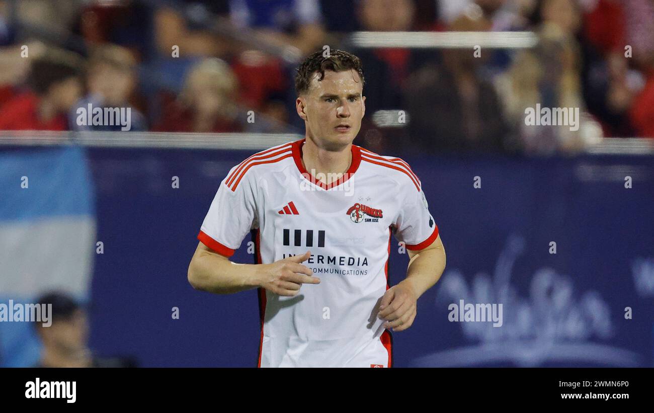 San Jose Earthquakes defender Tanner Beason (15) is seen during an MLS ...