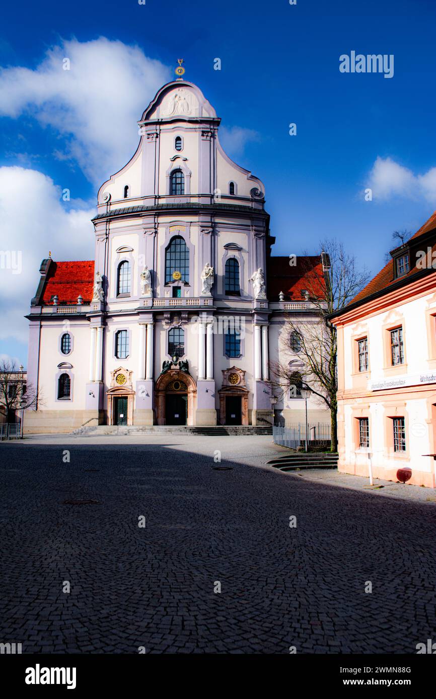 Basilika St. Anna in Altotting, Germany, Bavaria, a town for catholic ...